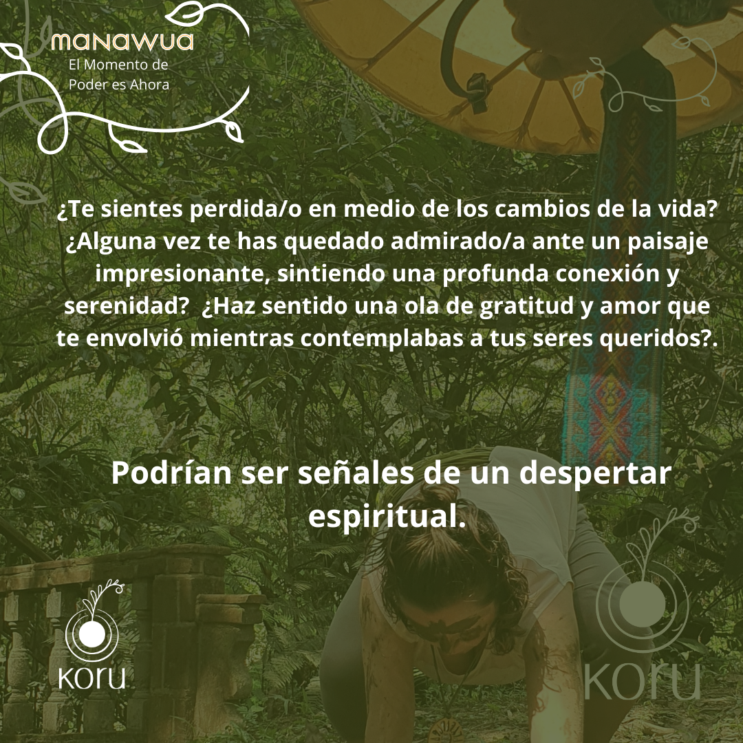 MANAWA Comunidad de Transformación Espiritual con Enfoque Ecopsicológico.